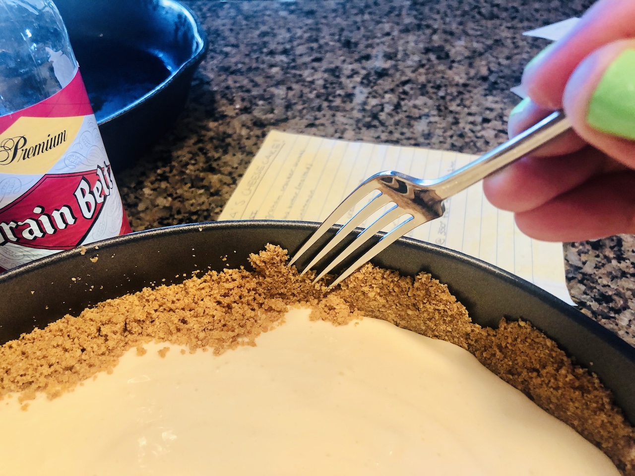 Perfectly 80's Cheesecake - La Faguette